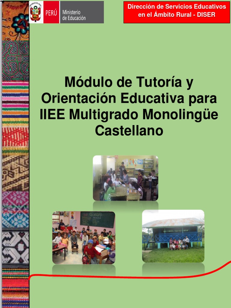 Módulo de Tutoría Multigrado | PDF | Aprendizaje | Salón de clases