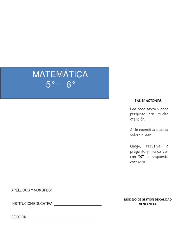 Ece Matemática V | PDF