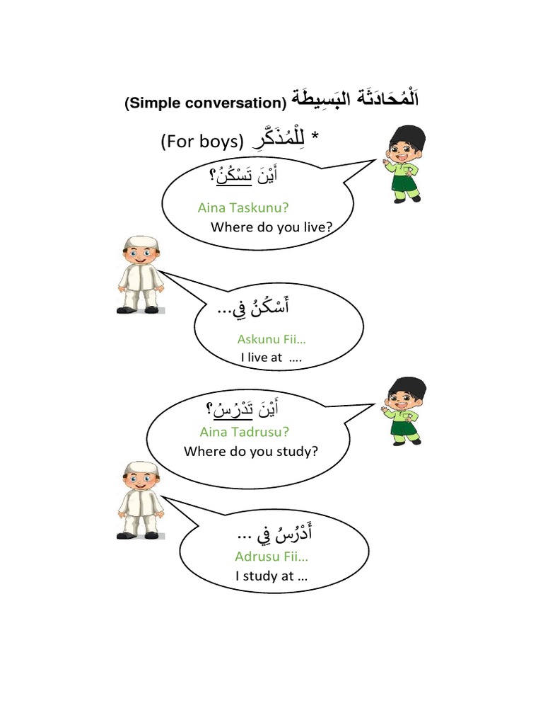 Simple Arabic Conversation Guide | PDF | Food And Drink | Foods
