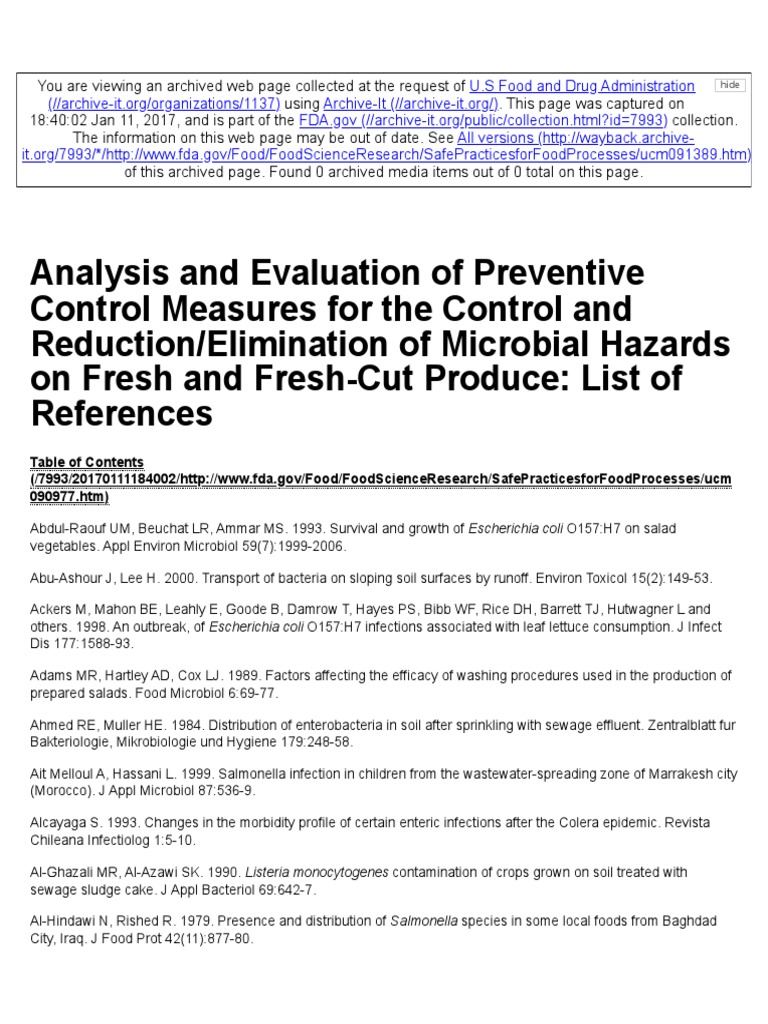 Safe Practices for Food Processes _ Analysis and Evaluation of ...
