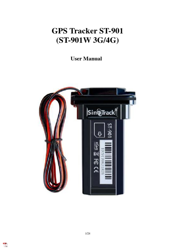 GPS Tracker ST-901 | PDF | Mobile App | Computing