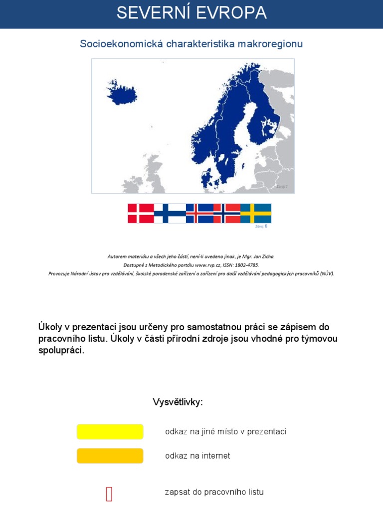 Severni - Evropa - Socioekonomicka Charakteristika | PDF Severni - Evropa - Socioekonomicka Charakteristika | PDF