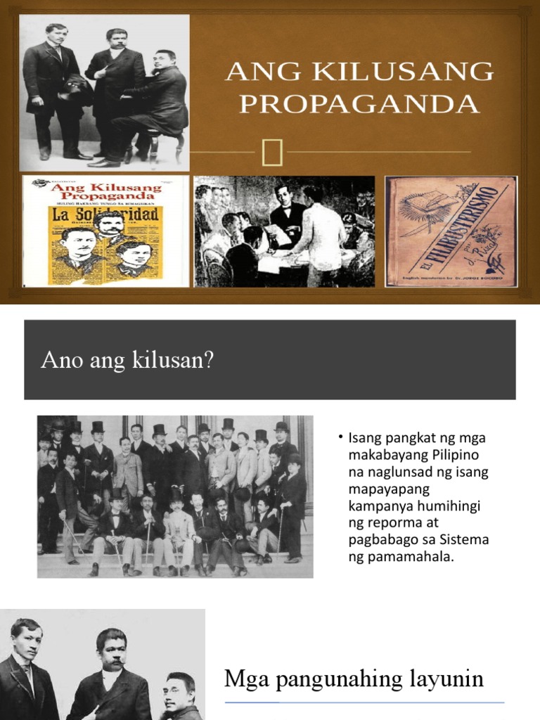 Ang Kilusang Propaganda | PDF