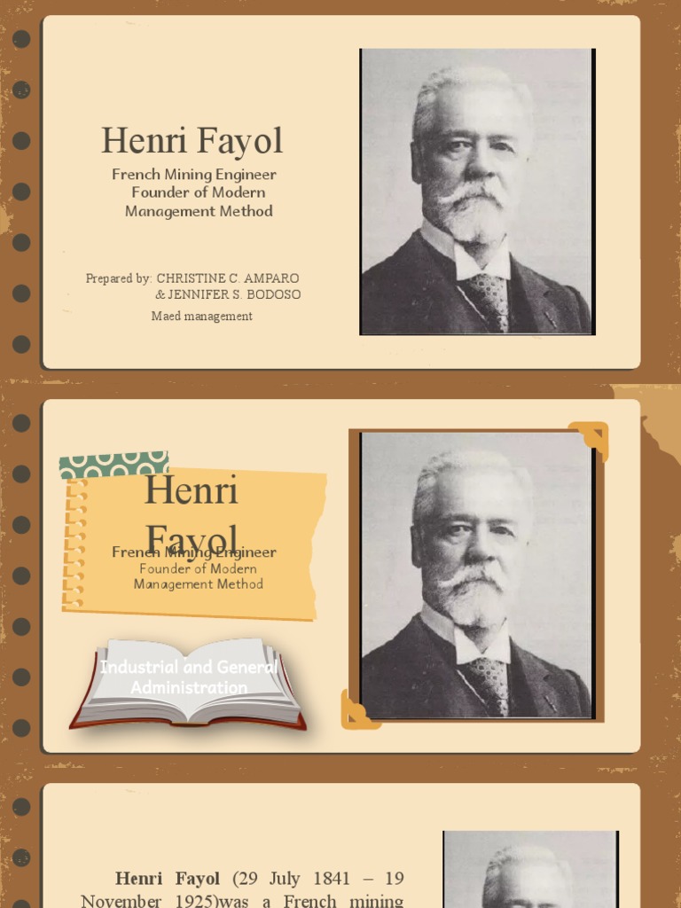 14 Principles of Management by Henri Fayol AMPAROBODOSO | PDF ...