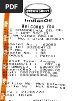 Petrol Bills | PDF | Petroleum Industry | Energy Industry