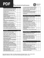 Weekly Kitchen Inspection Checklist | PDF | Kitchen | Home