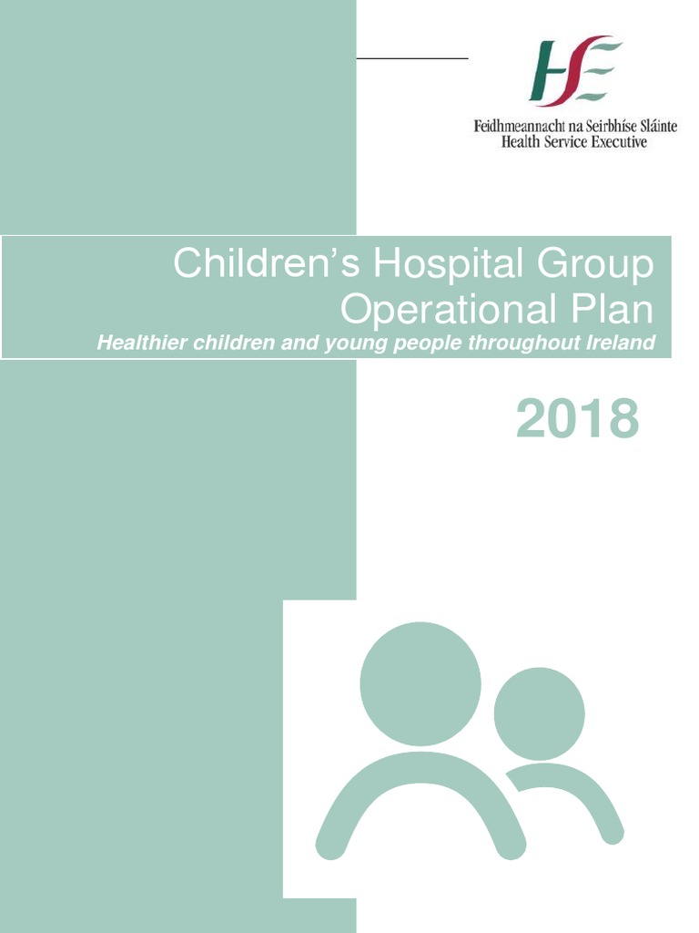 Children S Hospital Group Operational Plan 2018 | PDF | Patient Safety ...