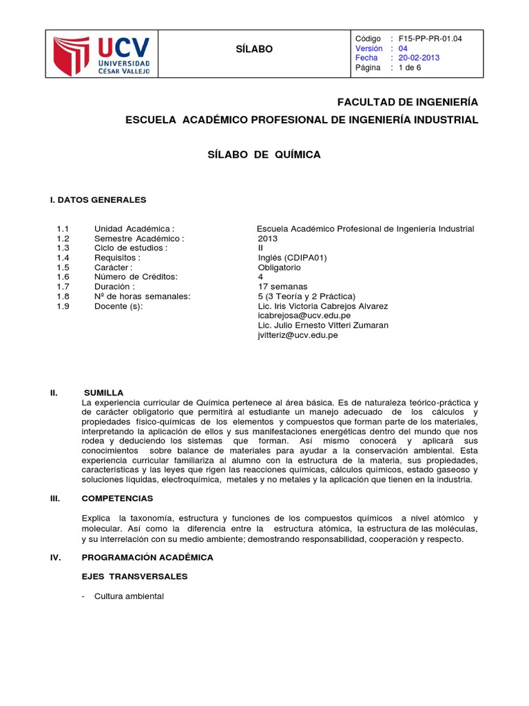 Quimica Pdf Química Enlace Químico
