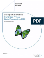 Cambridge Lower Secondary Progession Tests and Checkpoint Performance ...