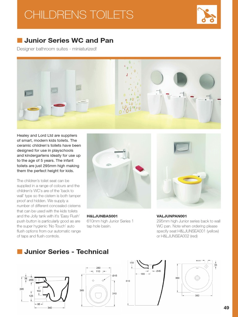 Childrens Toilets PDF | PDF | Toilet | Bathroom