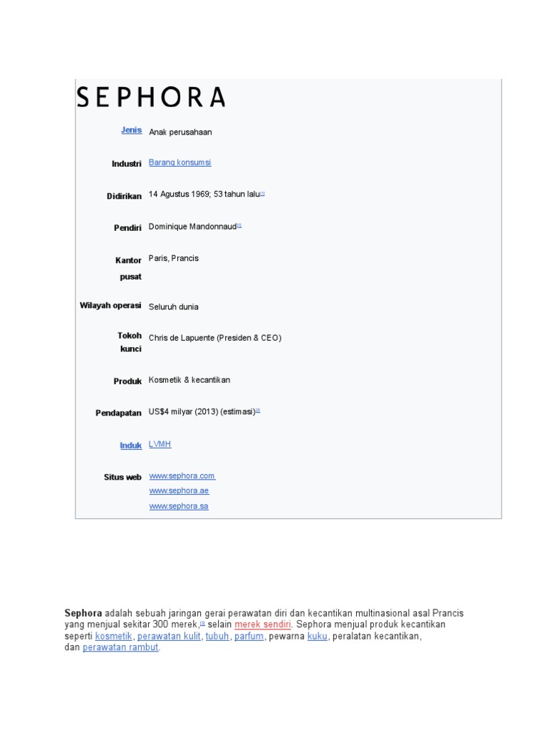 Sephora | PDF