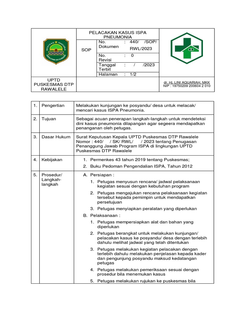 Pelacakan Kasus Ispa | PDF