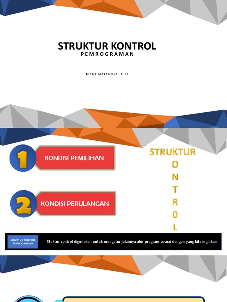 Struktur Kontrol dalam Pemrograman | PDF