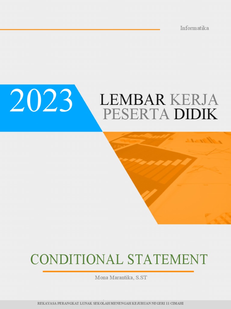 LKPD Conditional Statement | PDF LKPD Conditional Statement | PDF