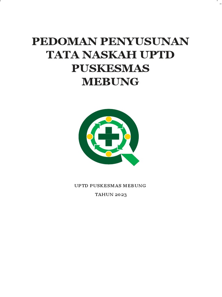 Pedoman Penyusunan Dokumen 2023 PKM Mebung. | PDF | Bisnis