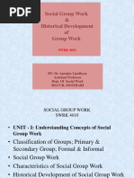 Community Work Process Report Number 1 | PDF | System | Social Work