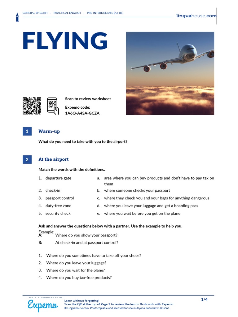 Flying British English Teacher | PDF | Transport