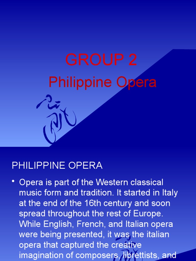 DG's | PDF | Opera | Philippines