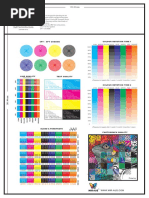 Magenta Printer Test and Purge Sheet | PDF