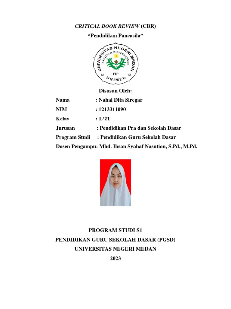 12 - Nahal Dita Siregar - CBR Pendidikan Pancasila | PDF