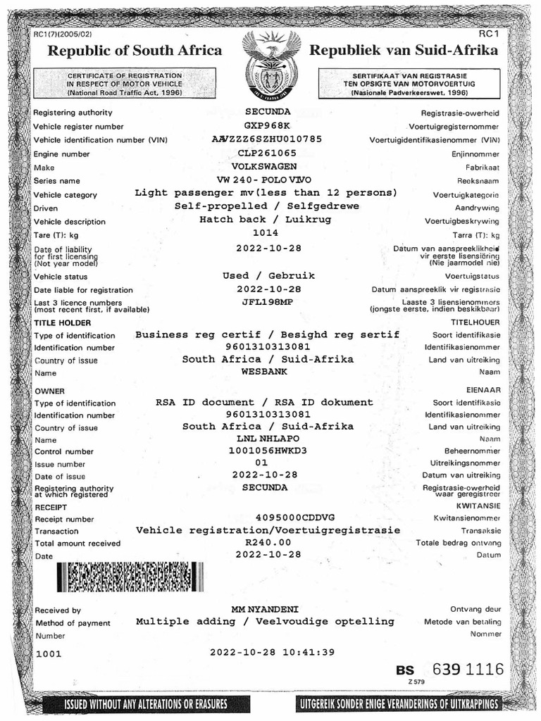 Driving Certificate NEW | PDF