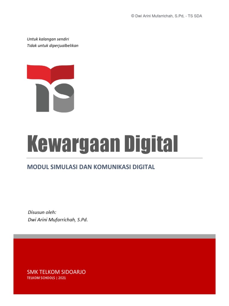 Modul Kewargaan Digital - SIMDIG | PDF