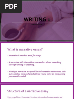 Grade 6-English-S1W4-Narrative Writing Packet | PDF | Narrative | Essays