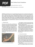 Wind Turbine Foundation Design Guidelines | PDF | Concrete | Deep ...