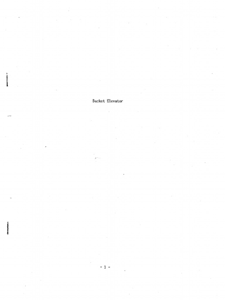 20-1 Transport-Bucket Eleva | PDF