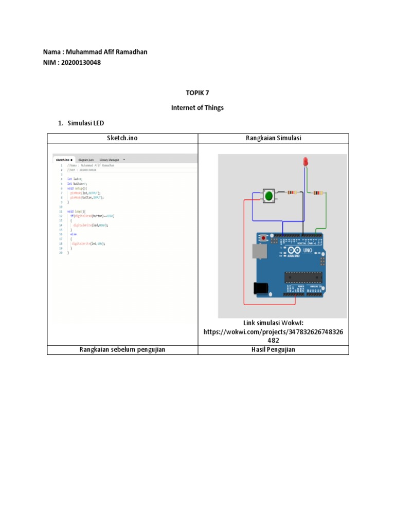 IOT Quiz 6 | PDF | Komputer