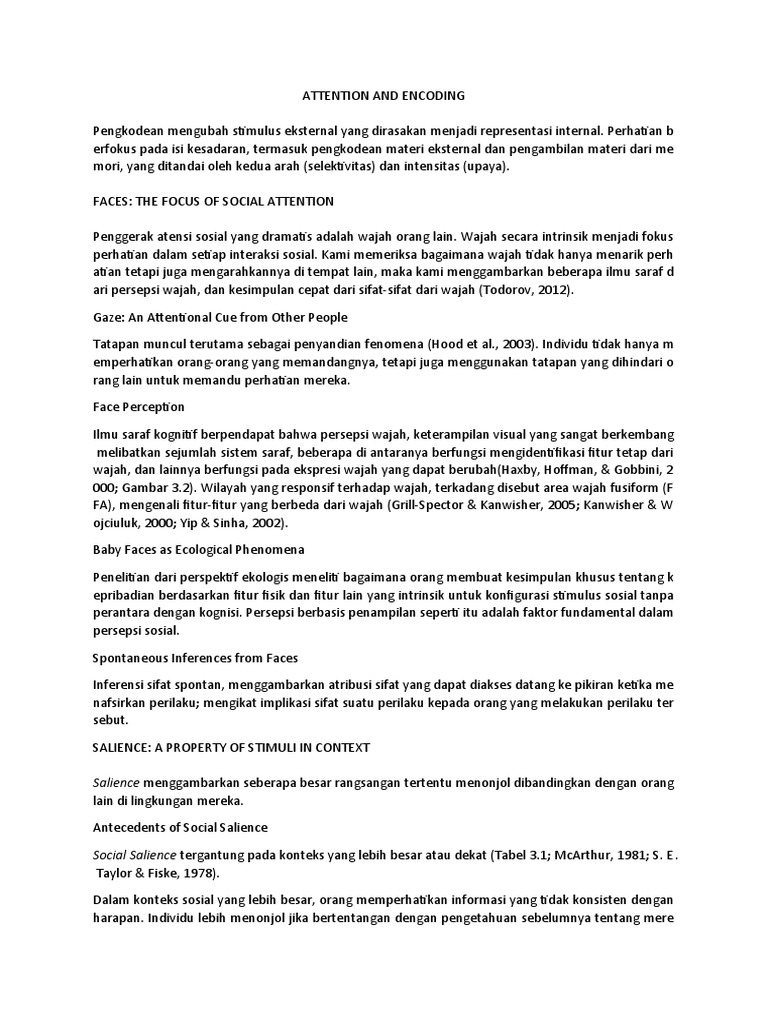 Dhira - Attention and Encoding | PDF