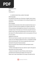 Touch Football Referee Signals Guide | PDF | Touchdown | Hand