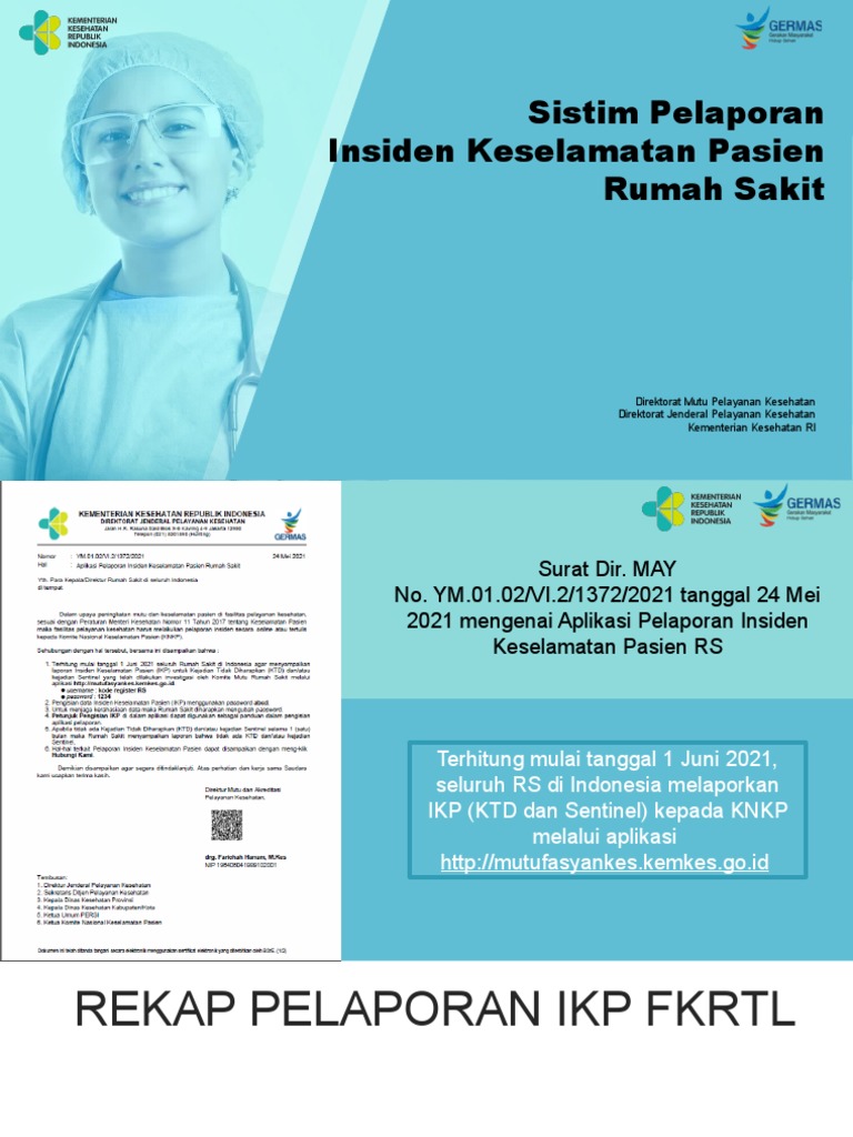 Pelaporan Ikp Rs Dan Aplikasi Palangkaraya | PDF