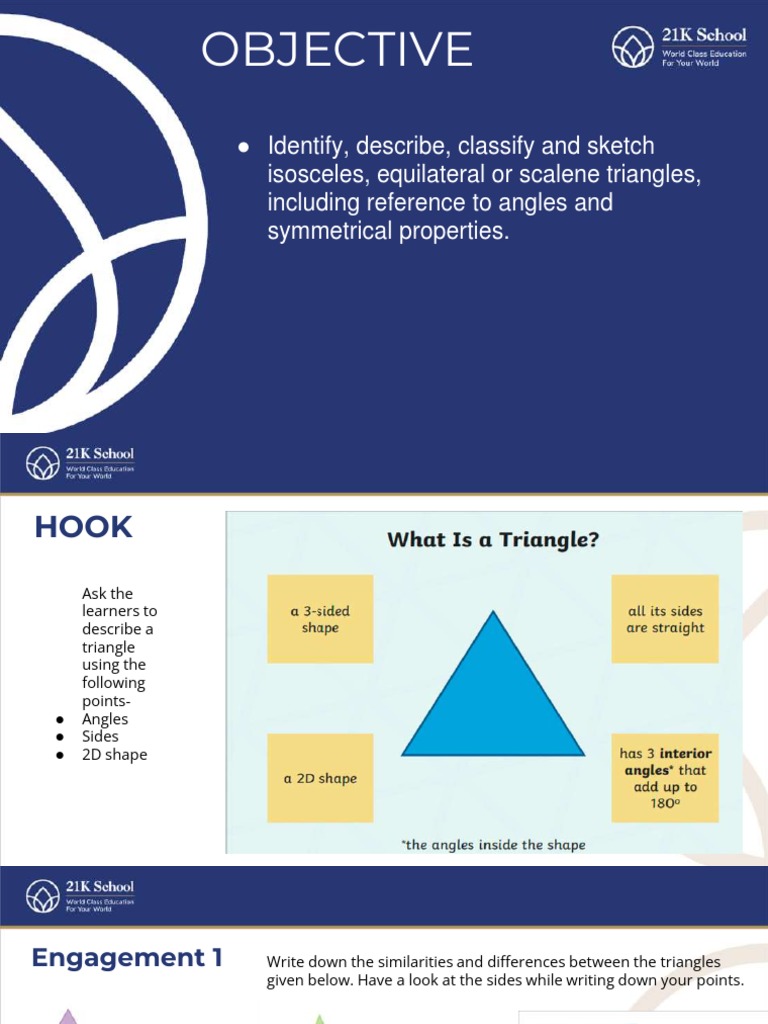 Triangle Types and Properties Guide | PDF | Home & Garden