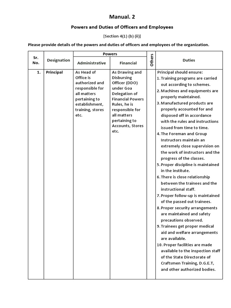 Vasco ITI RTI Manual | PDF