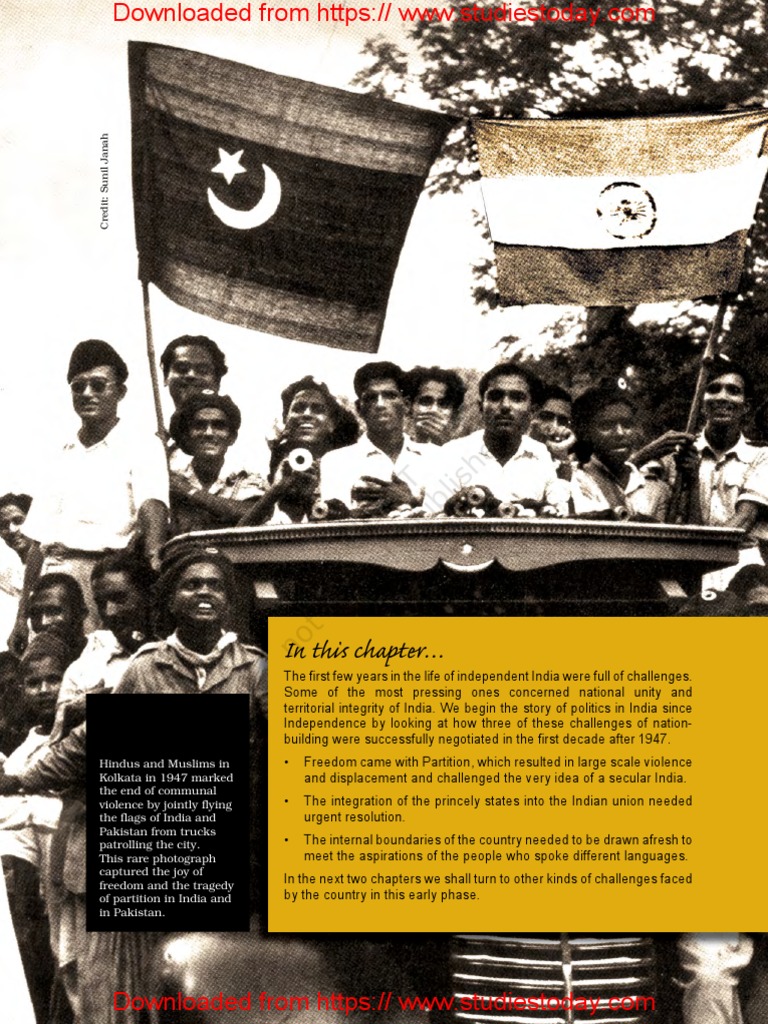 The Chapter | PDF | Partition Of India | Mahatma Gandhi