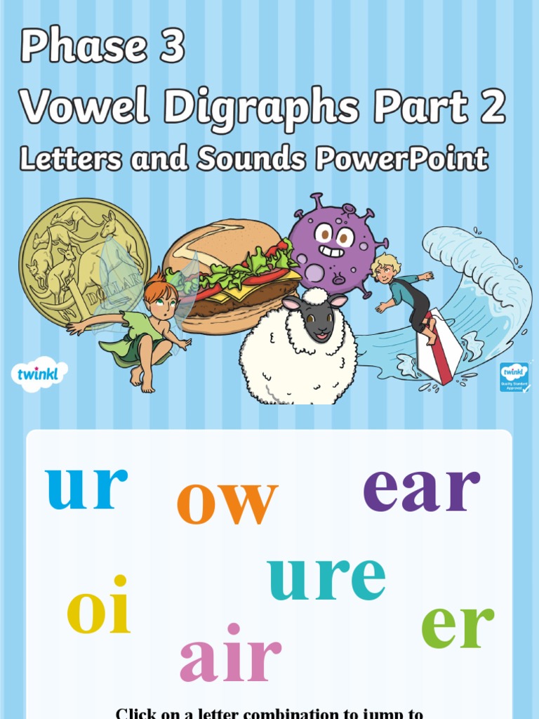 Au L 2549760 Phase 3 Vowel Digraphs Part 2 Powerpoint Letters and ...