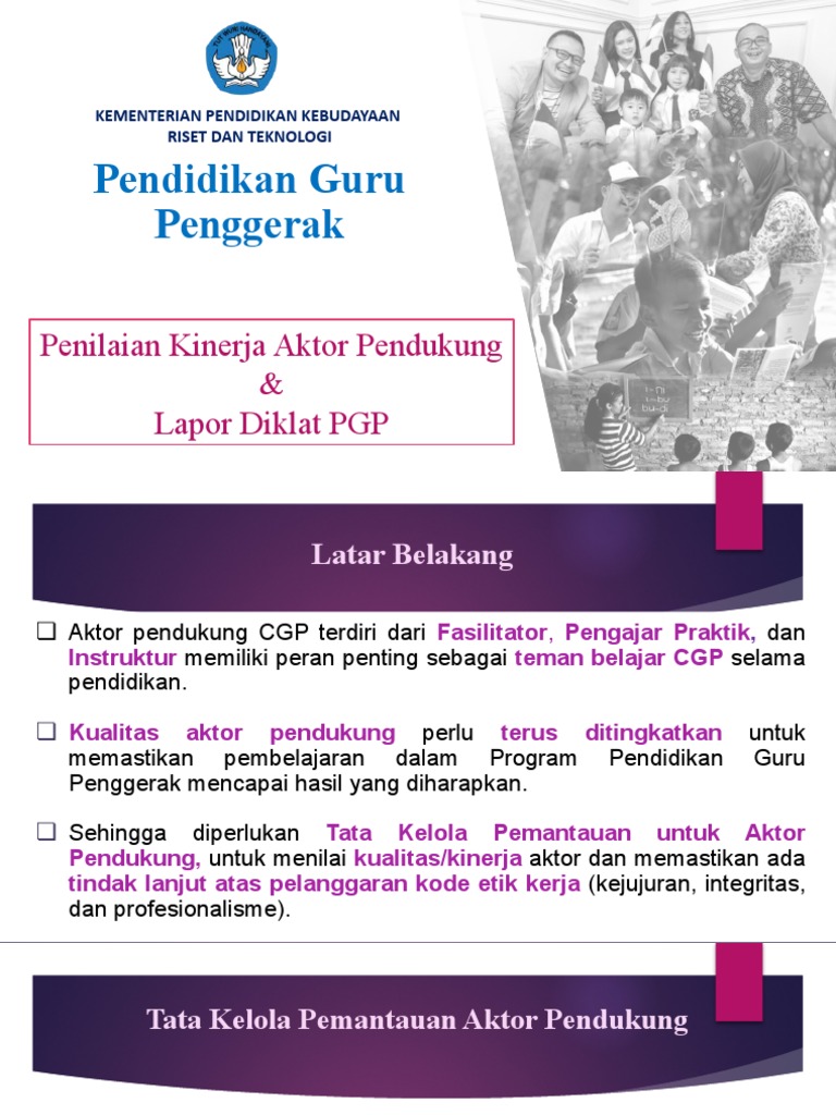 Orientasi Penilaian Kinerja & Lapor PGP A8 | PDF | Karier & Perkembangan