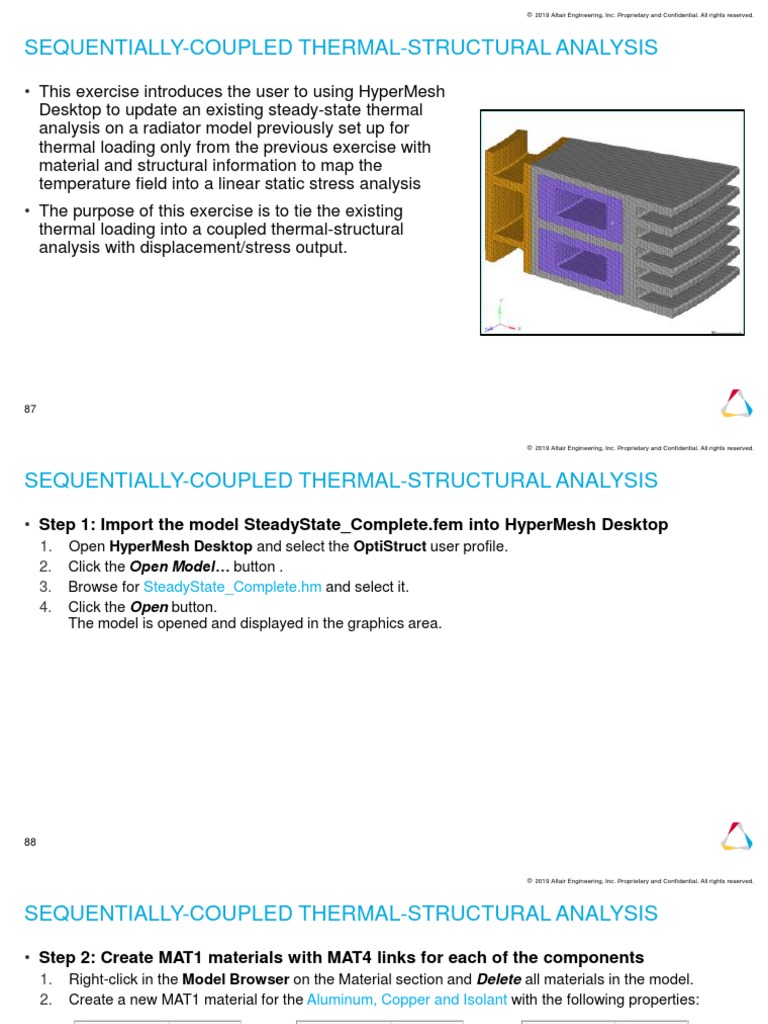 Sequentially-Coupled Thermal-Structural Analysis | PDF | Cartesian ... Sequentially-Coupled Thermal-Structural Analysis | PDF | Cartesian ...