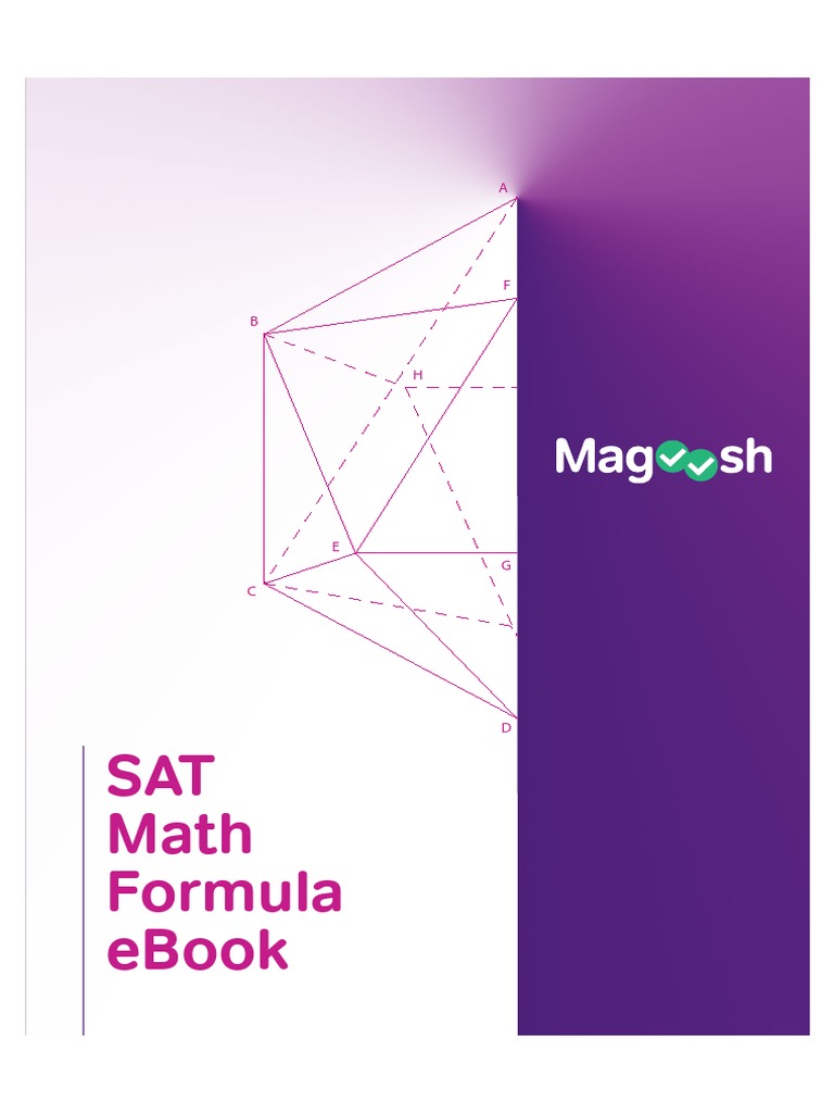 SAT Math Formulas | PDF | Triangle | Area