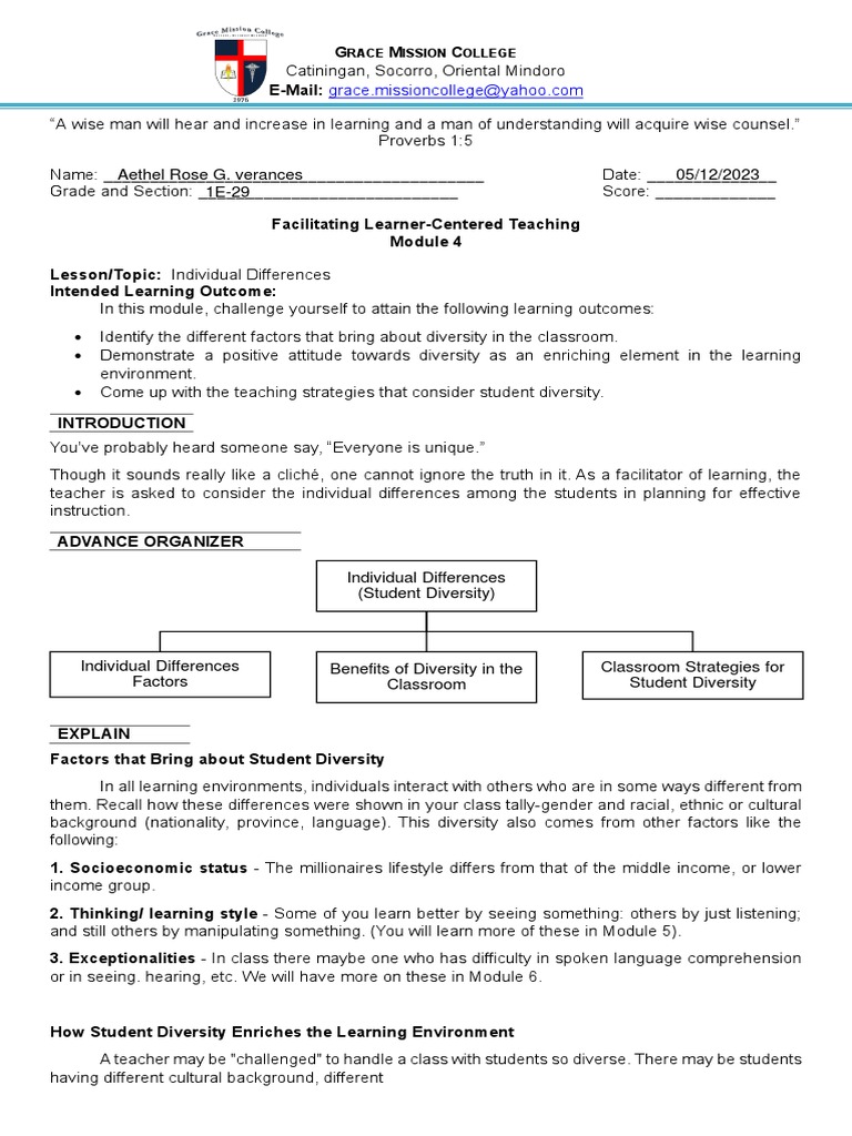 FLCT Module | PDF | Wellness