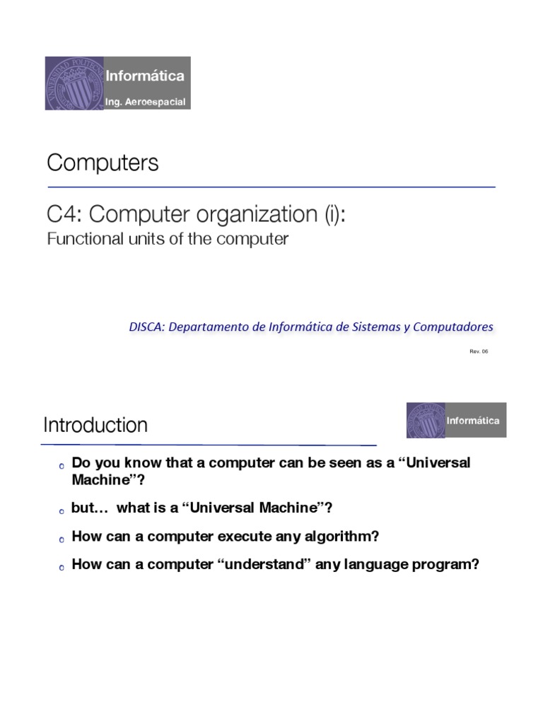 EC04-Computer Organization | PDF