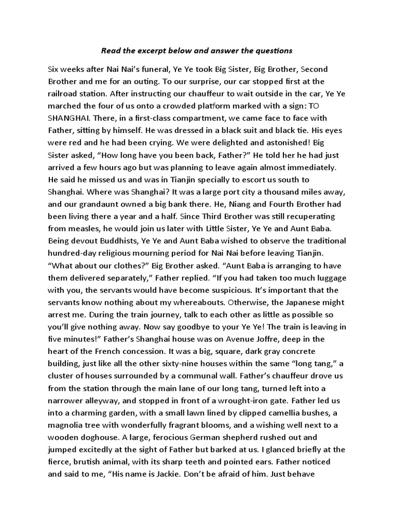 Chinese Cinderella Excerpt | PDF