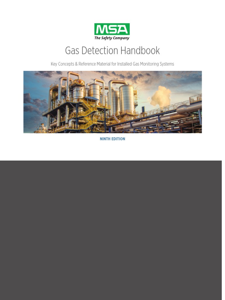 MSA Gas Detection Handbook Overview | PDF | Combustion | Oxygen