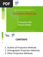 Axonometric Vs Isometric Projections | PDF