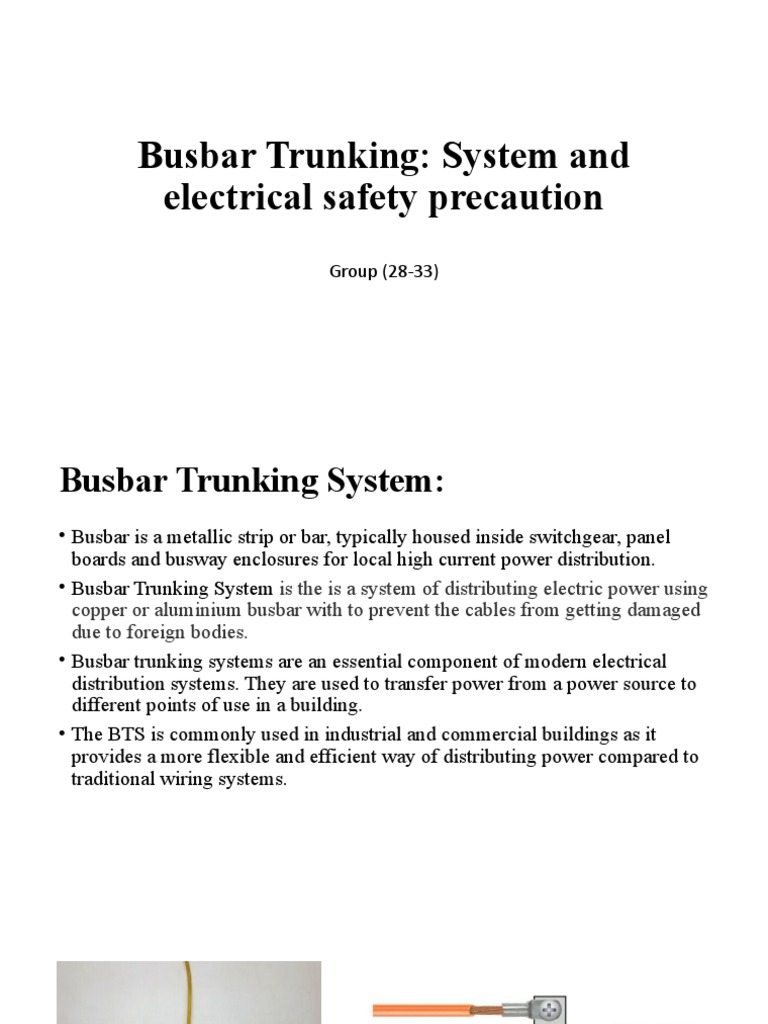 Busbar Trunking | PDF | Electrical Resistance And Conductance ...