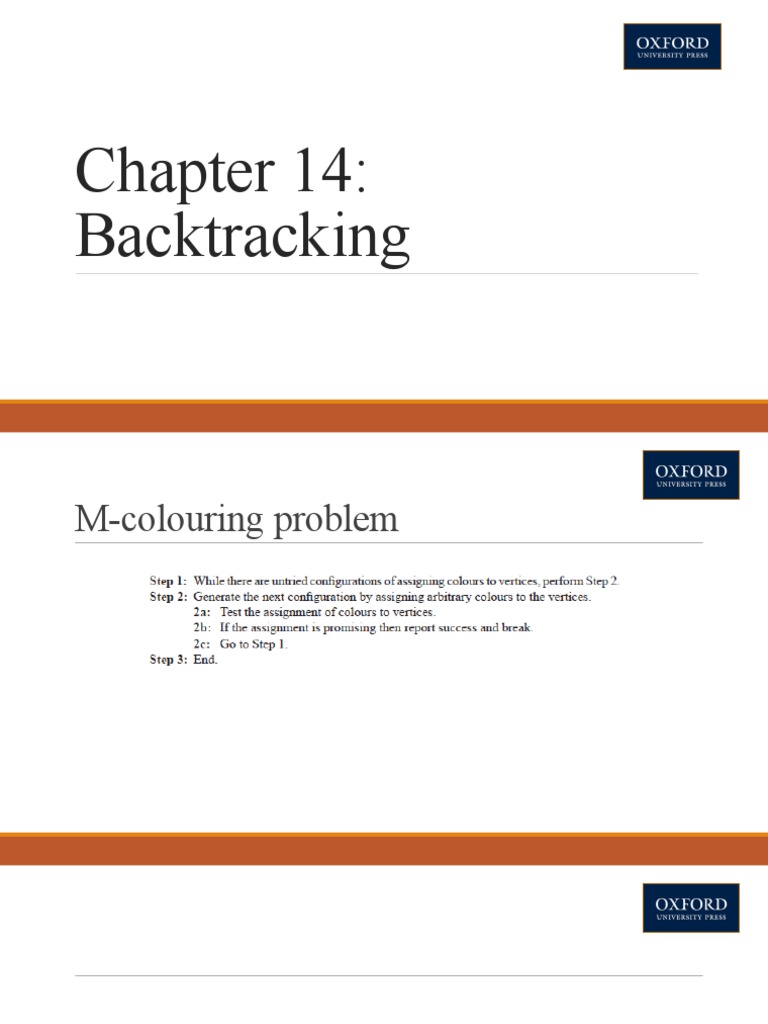Backtracking 2 PPT | PDF
