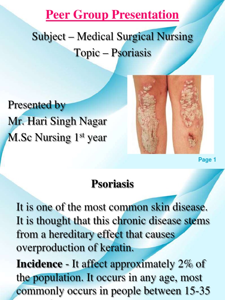 Psoriasis | Download Free PDF | Psoriasis | Health Sciences