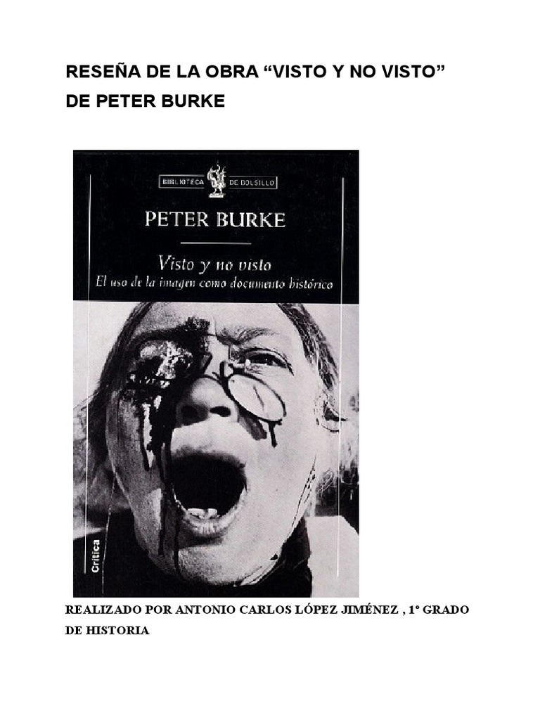 Visto y No Visto de Peter Burke | PDF | Unión Soviética | Política mundial