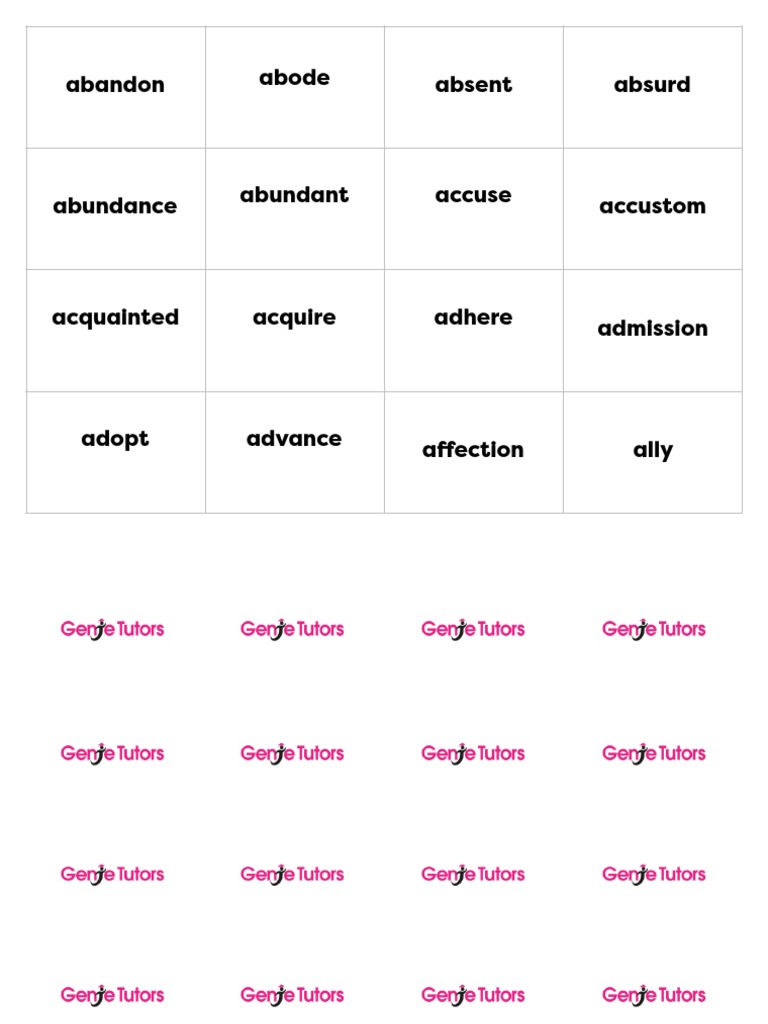 11 Vocab Flashcards | PDF